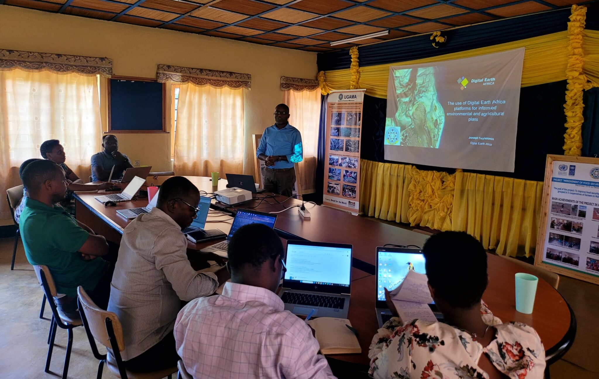 UGAMA trained to use Digital Earth Africa tools – UGAMA